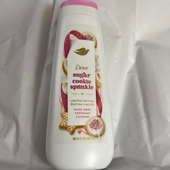 Dove | Bath & Body | Sugar Cookie Sprinkle Body Wash Pink White | Poshmark
